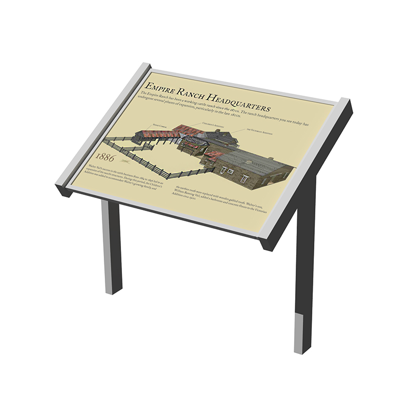 Ormsby and Thickstun Interpretive Signs